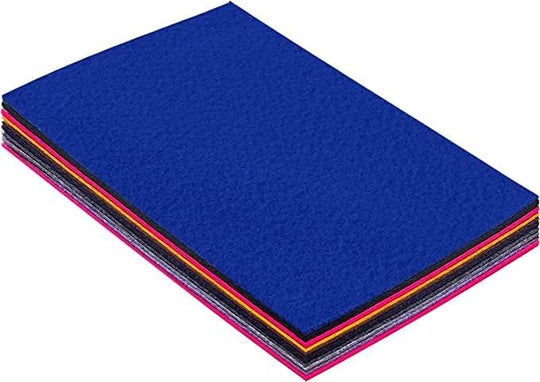 Multi Color Acrylic Felt Sheets | FabricLA 100% Acrylic Felt Craft Pack