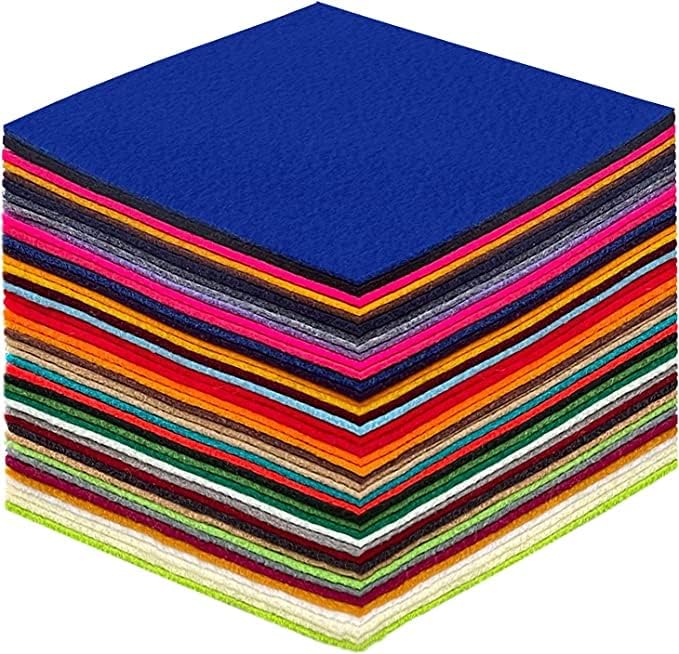 Multi Color Acrylic Felt Sheets | FabricLA 100% Acrylic Felt Craft Pack